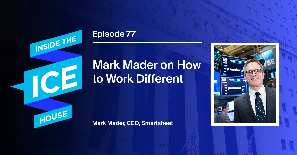 Episode 77: Mark Mader on How to Work Different - Inside the ICE House ...